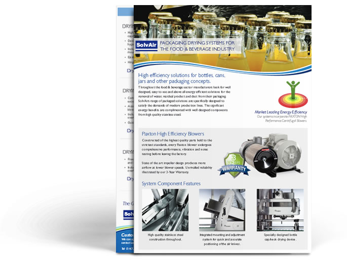 SolvAir Air Knife Brochures PDF Download Center | SolvAir