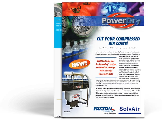 SolvAir Air Knife Brochures PDF Download Center | SolvAir